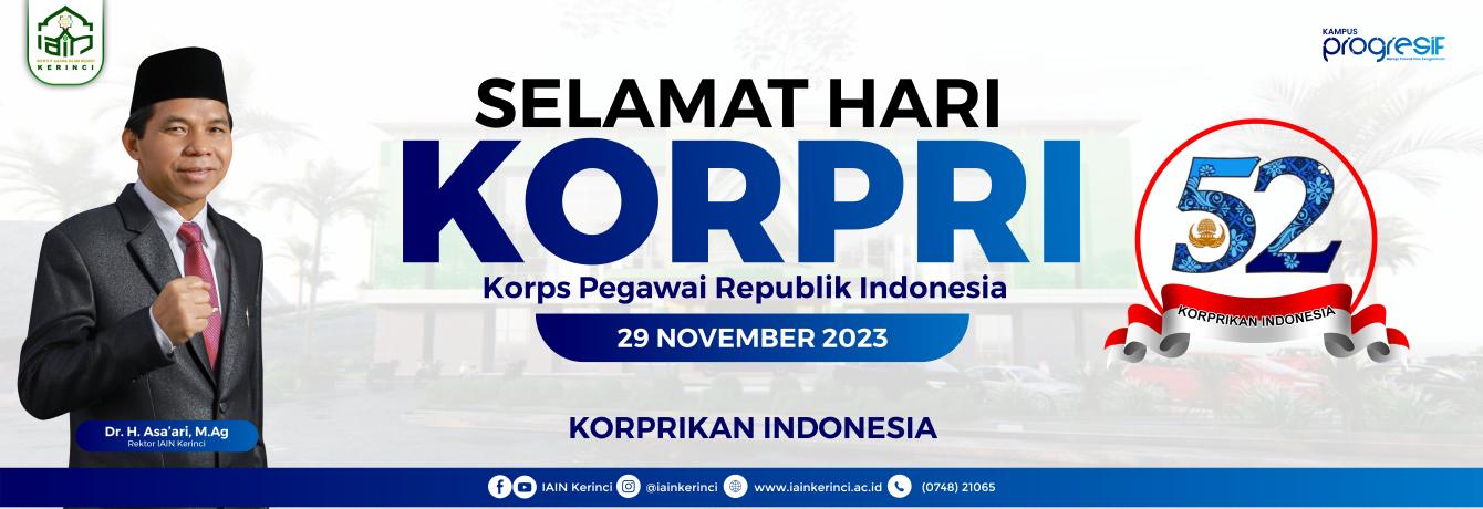 Peringatan Hari KOPRI Tahun 2023 | IAIN Kerinci